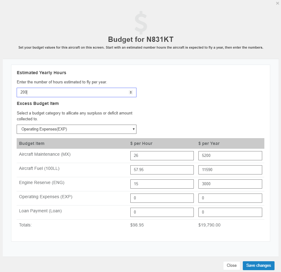 Flying Club Automatic Invoicing & Budgets | Pilot Partner